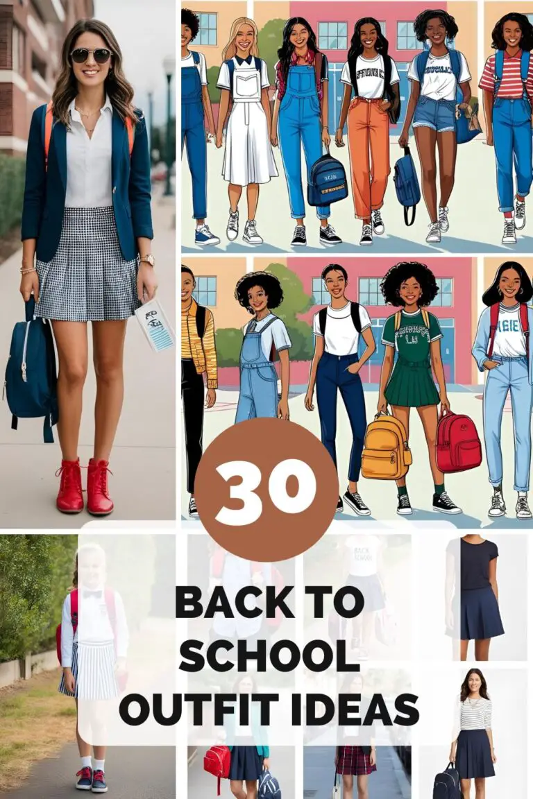 30+ Trendy Back to School Outfit Ideas for a Stylish Start
