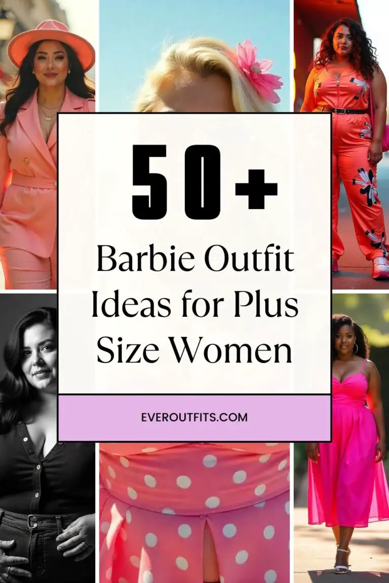 50+ Barbie Outfit Ideas for Plus Size Women – Stylish & Confident