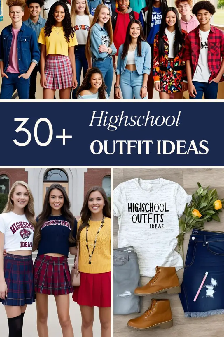 30+ Trendy Highschool Outfit Ideas for Every Season & Style