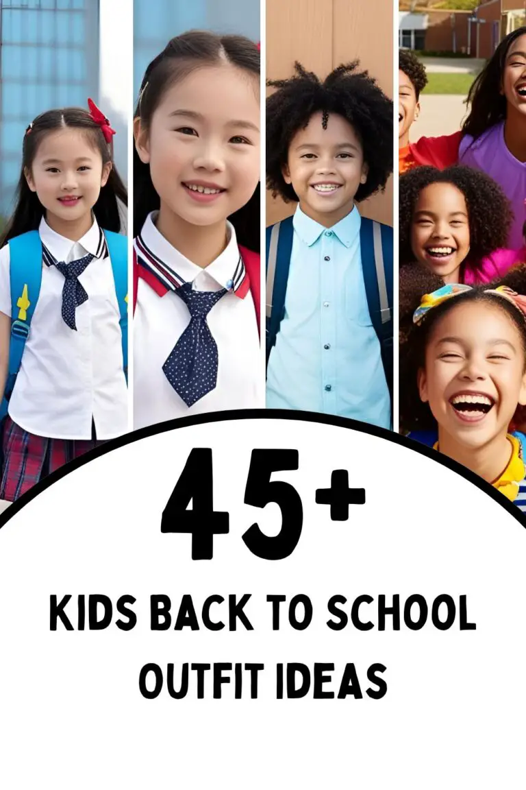 45+ Kids Back to School Outfit Ideas for a Stylish & Comfortable