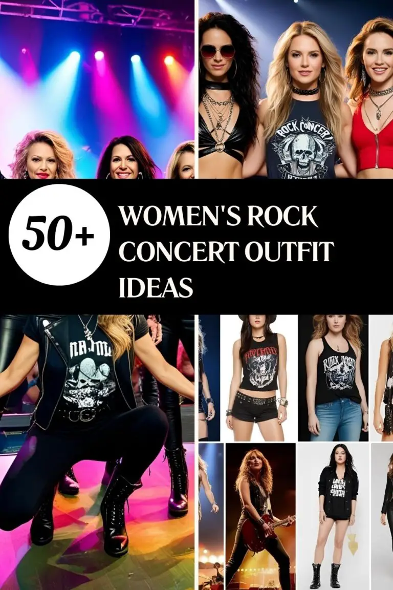 50+ Women's Rock Concert Outfit Ideas for a Stylish and Edgy
