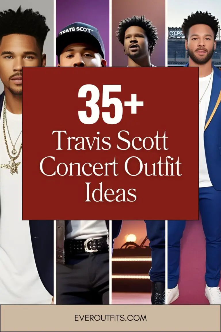 35+ Travis Scott Concert Outfit Ideas to Rock the Show in Style