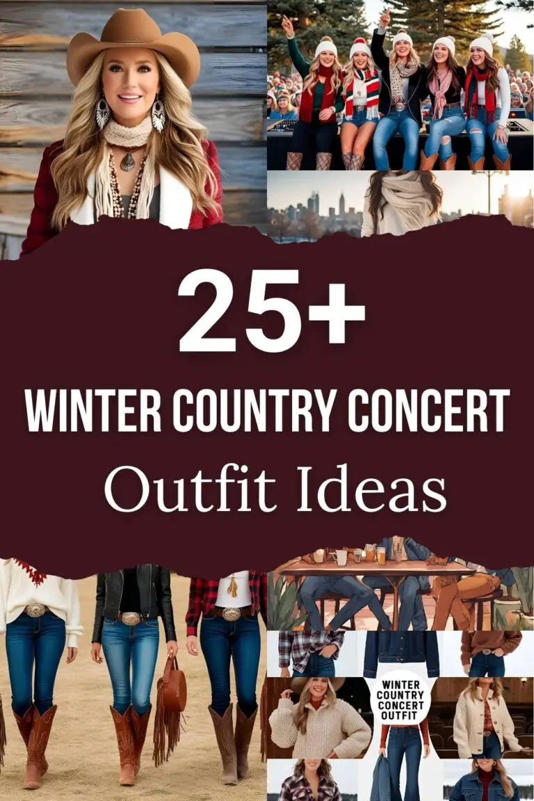 25+ Winter Country Concert Outfit Ideas to Stay Stylish and Cozy