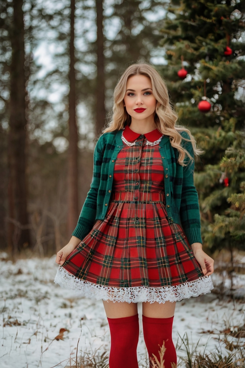 28+ Vintage Christmas Outfit Ideas for a Timeless Holiday Look