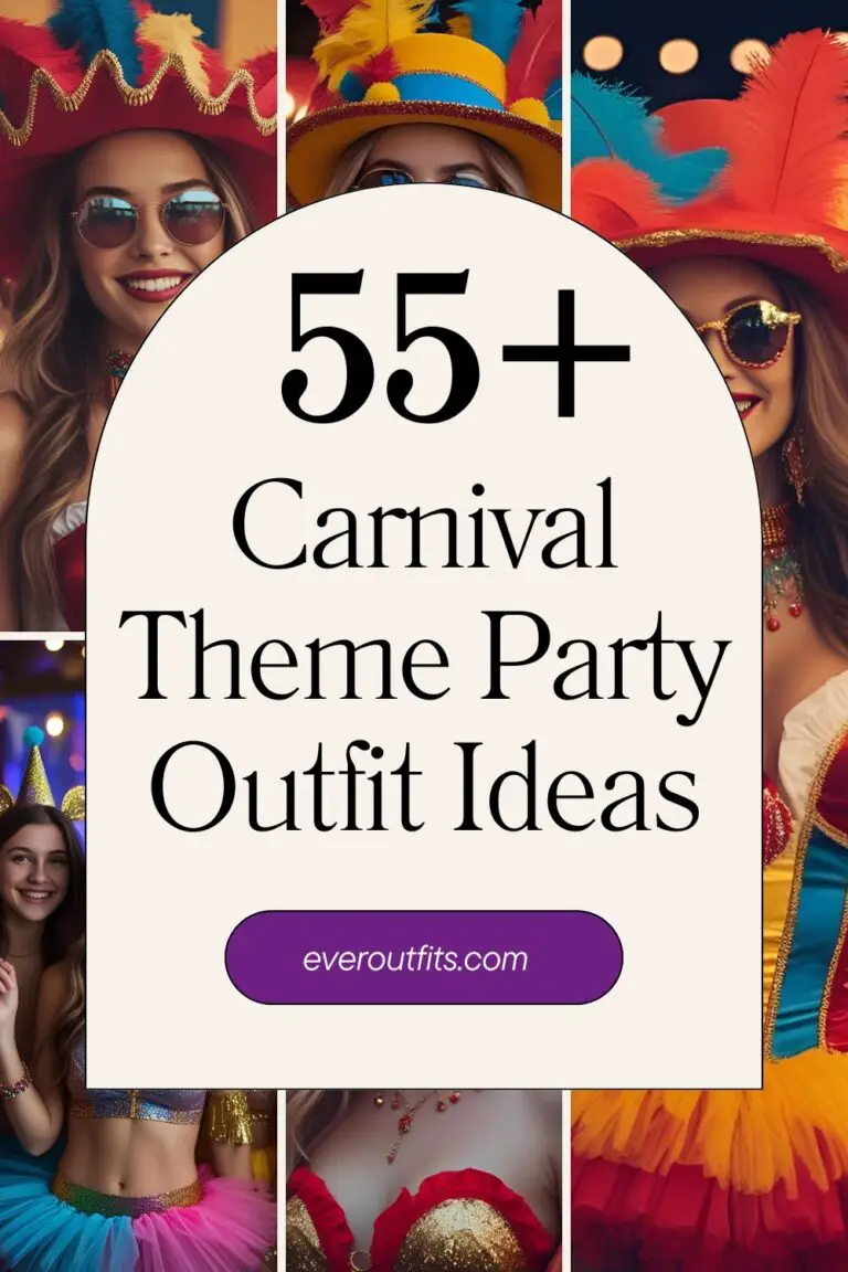 50+ Carnival Theme Party Outfit Ideas to Add Fun, Color & Flair