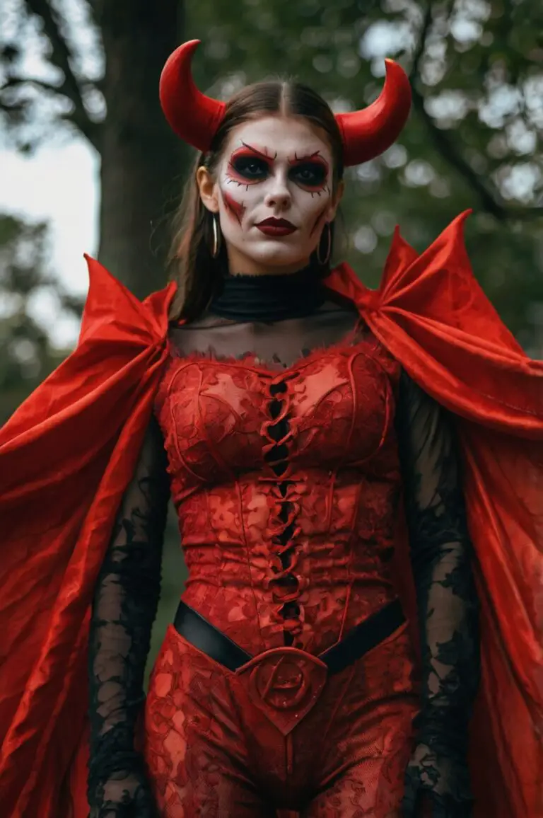 58+ Devil Halloween Outfit Ideas That Are Bold, Fiery & Wickedly