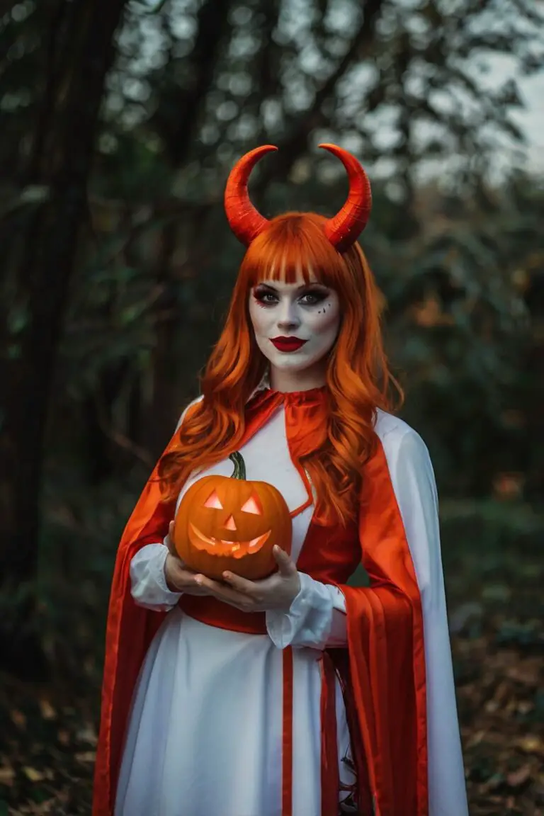41+ Red Halloween Outfit Ideas to Stand Out in Spooky Style