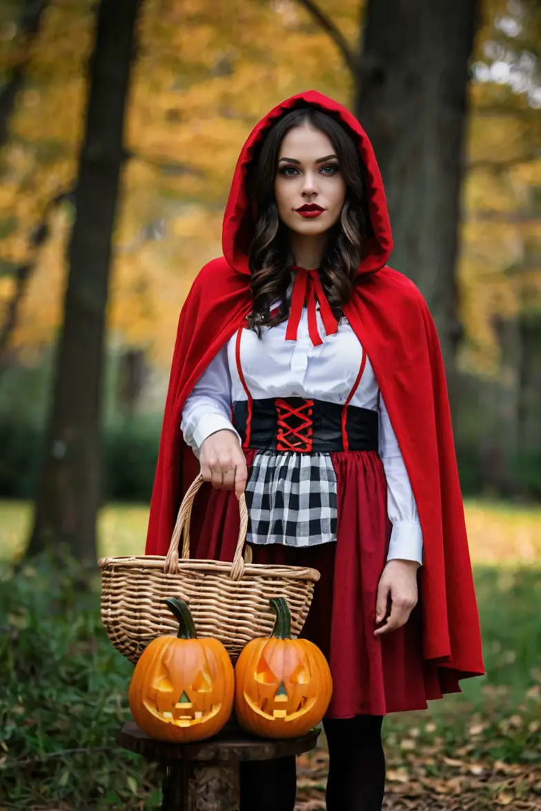 41+ Red Halloween Outfit Ideas to Stand Out in Spooky Style
