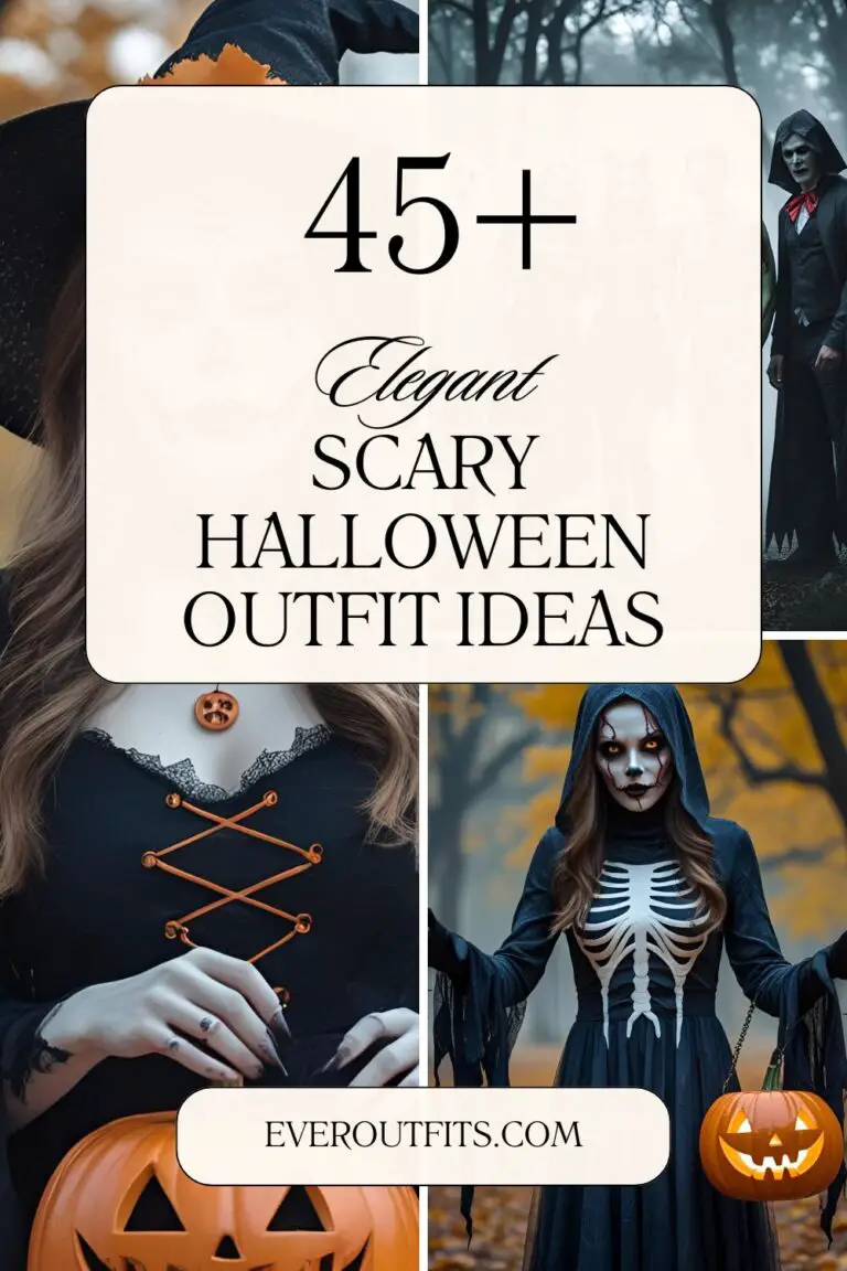 44+ Scary Halloween Outfit Ideas to Frighten and Thrill