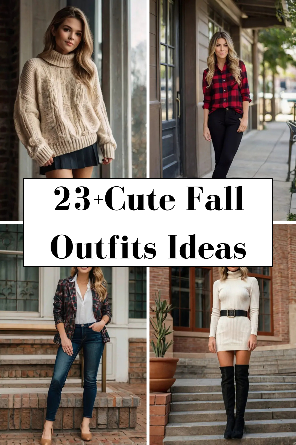 Cute Fall Outfits Ideas to Stay Stylish and Cozy This Seas