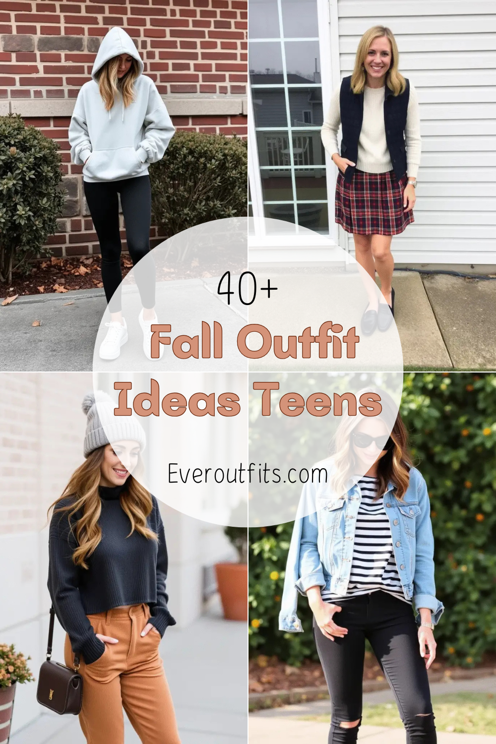 40+ Fall Outfit Ideas Teens Will Love for Cozy & Trendy Vibes