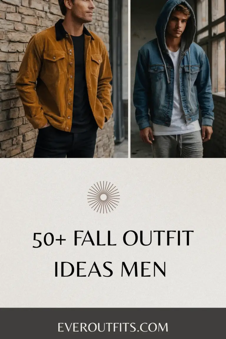 50+ Fall Outfit Ideas Men Will Love for the Perfect Autumn