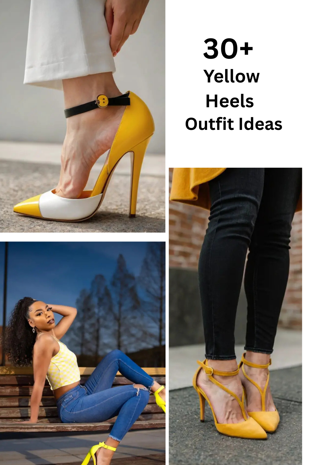 30+ Yellow Heels Outfit Ideas Can Try for Bold & Stylish Looks