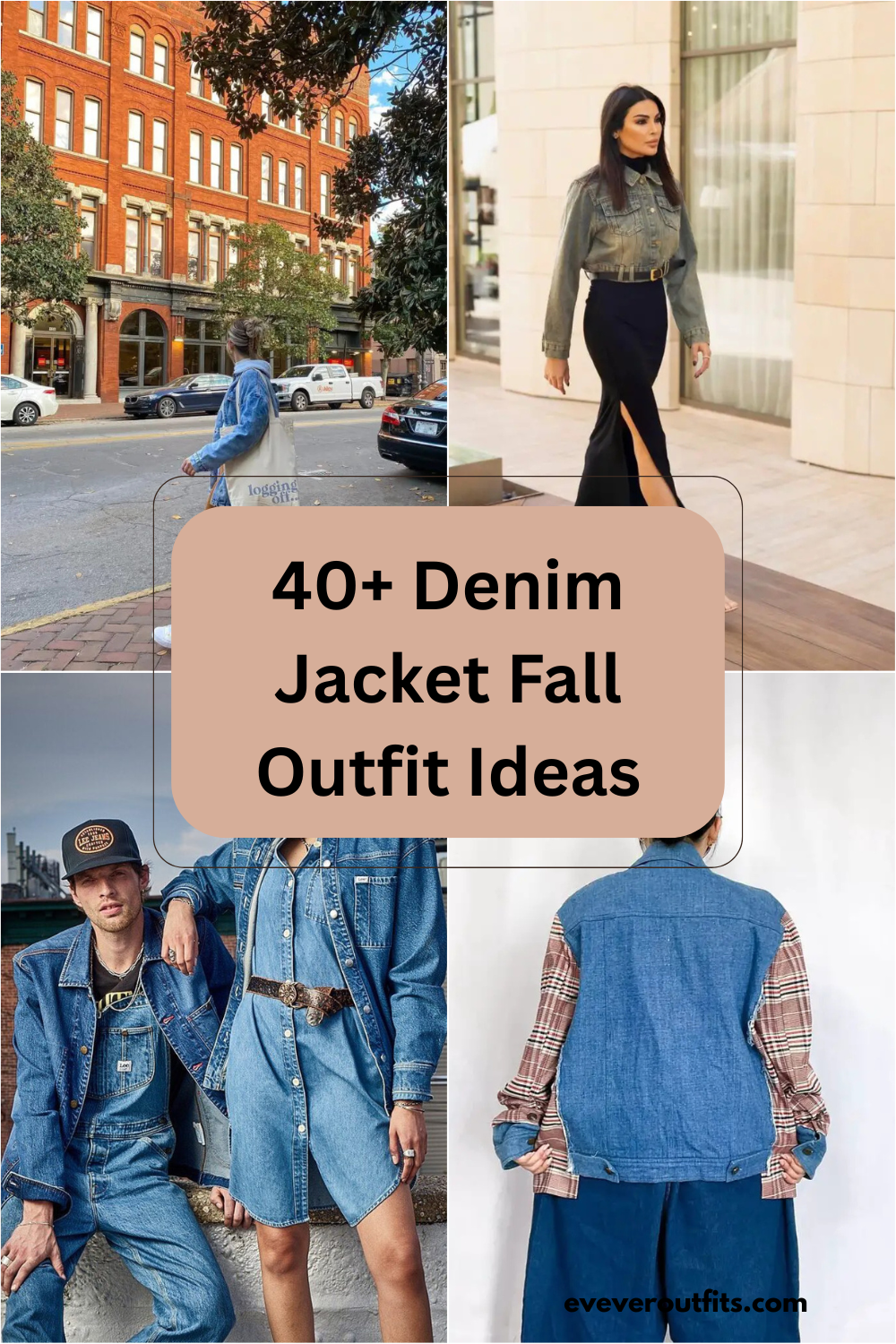 40+ Denim Jacket Fall Outfit Ideas for Effortless Seasonal Style
