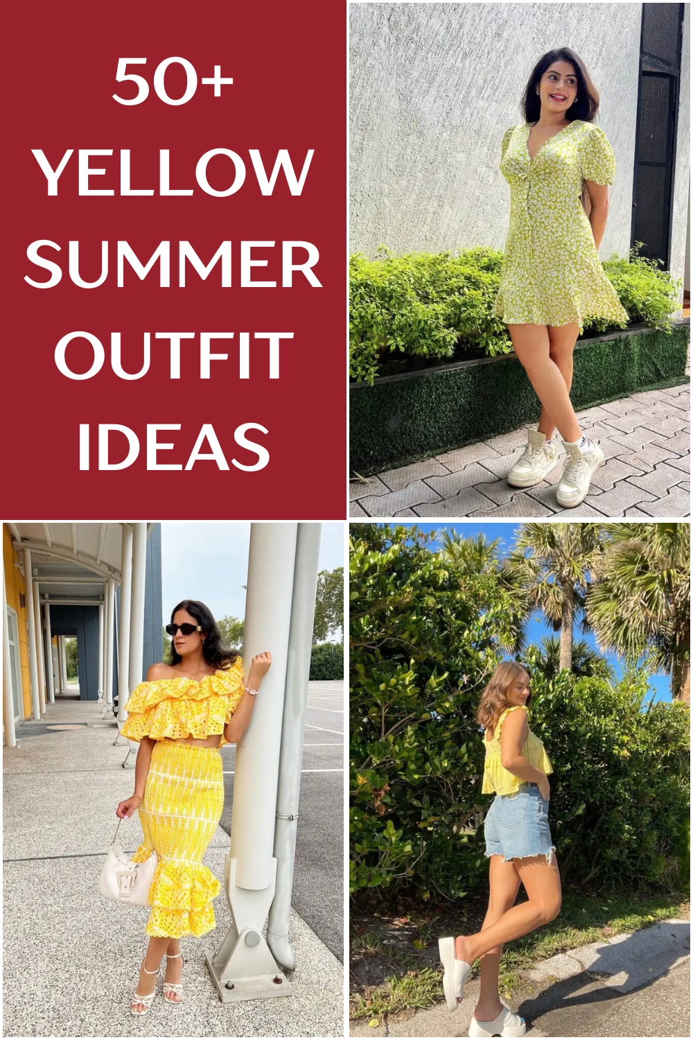 50+ Yellow Summer Outfit Ideas to Brighten Up Your Wardrobe