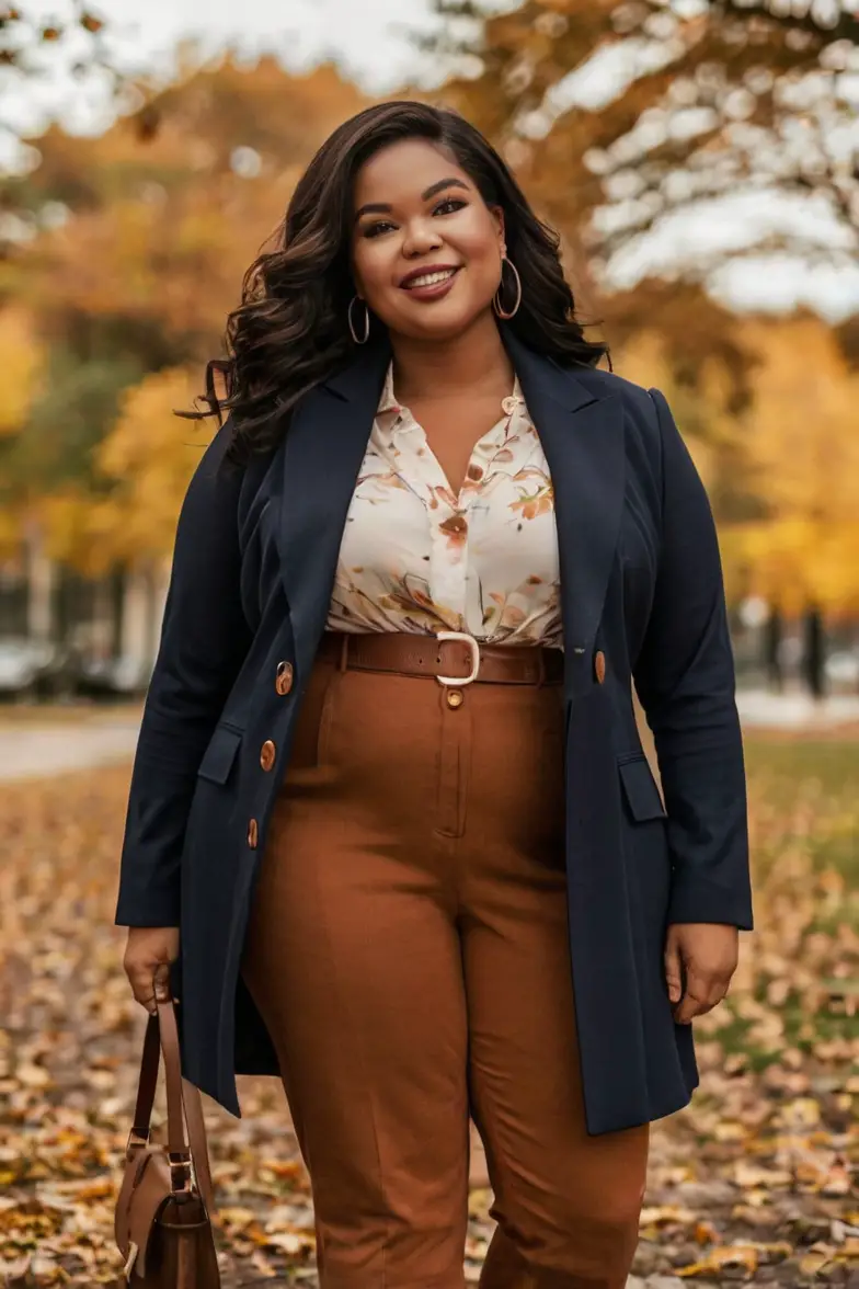 25+ Fall Outfit Ideas for Plus Size Women to Stay Chic and Cozy
