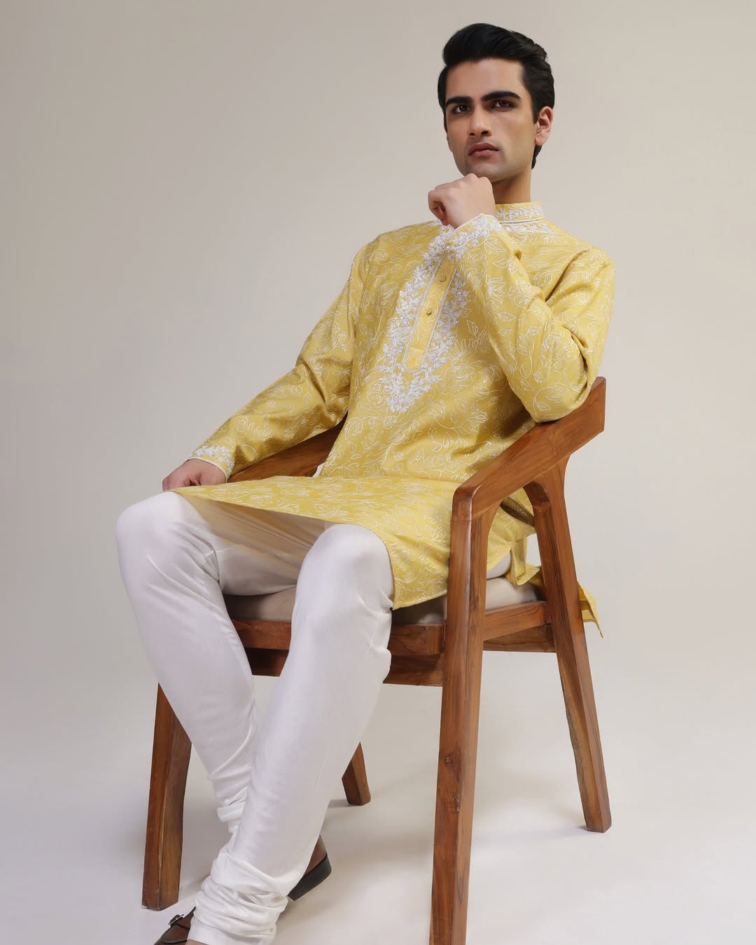 34+ Yellow Haldi Outfit Ideas for Men: Traditional Yet Stylish Looks