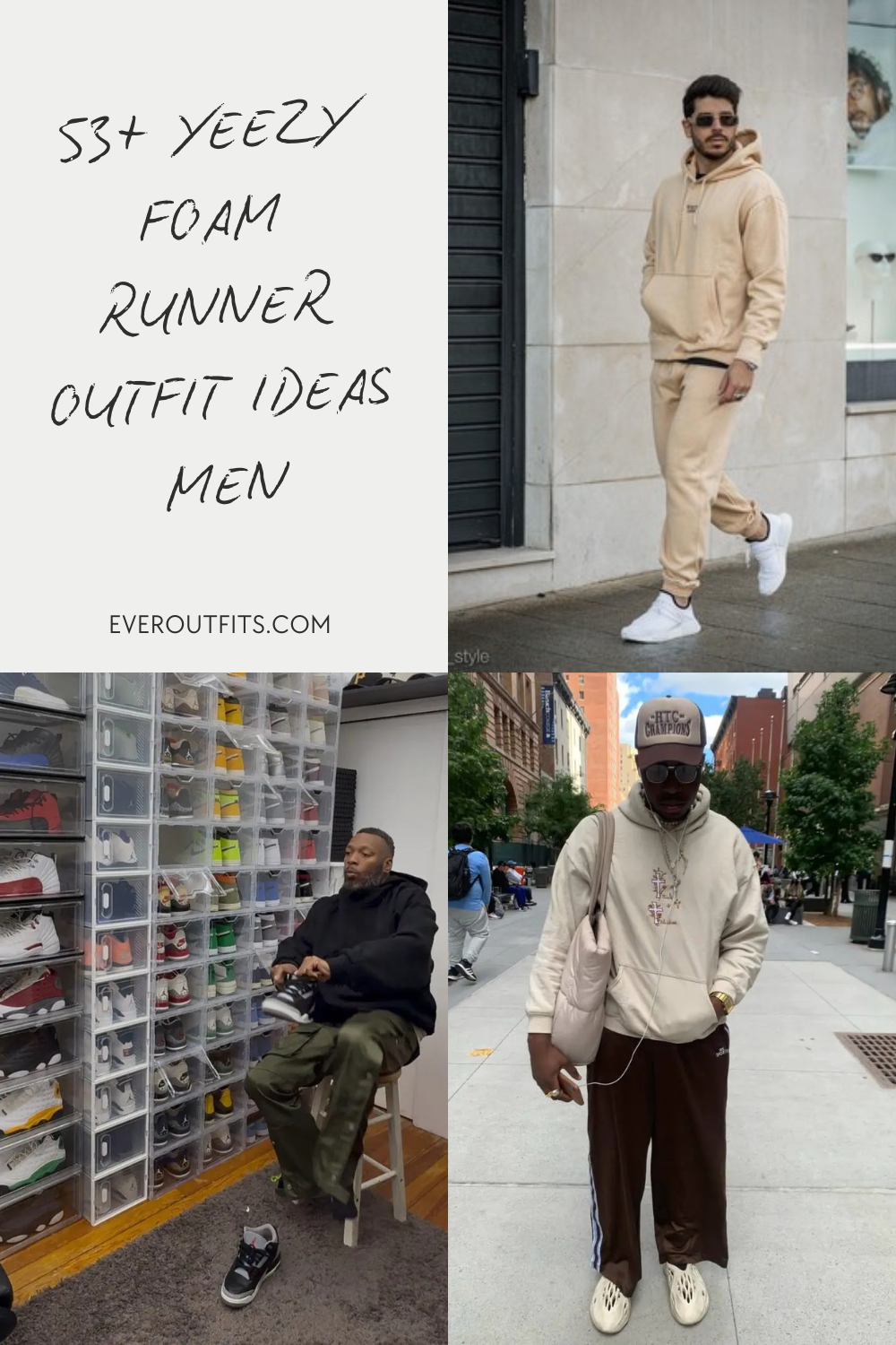 53+ Yeezy Foam Runner Outfit Ideas Men – Cool, Comfortable